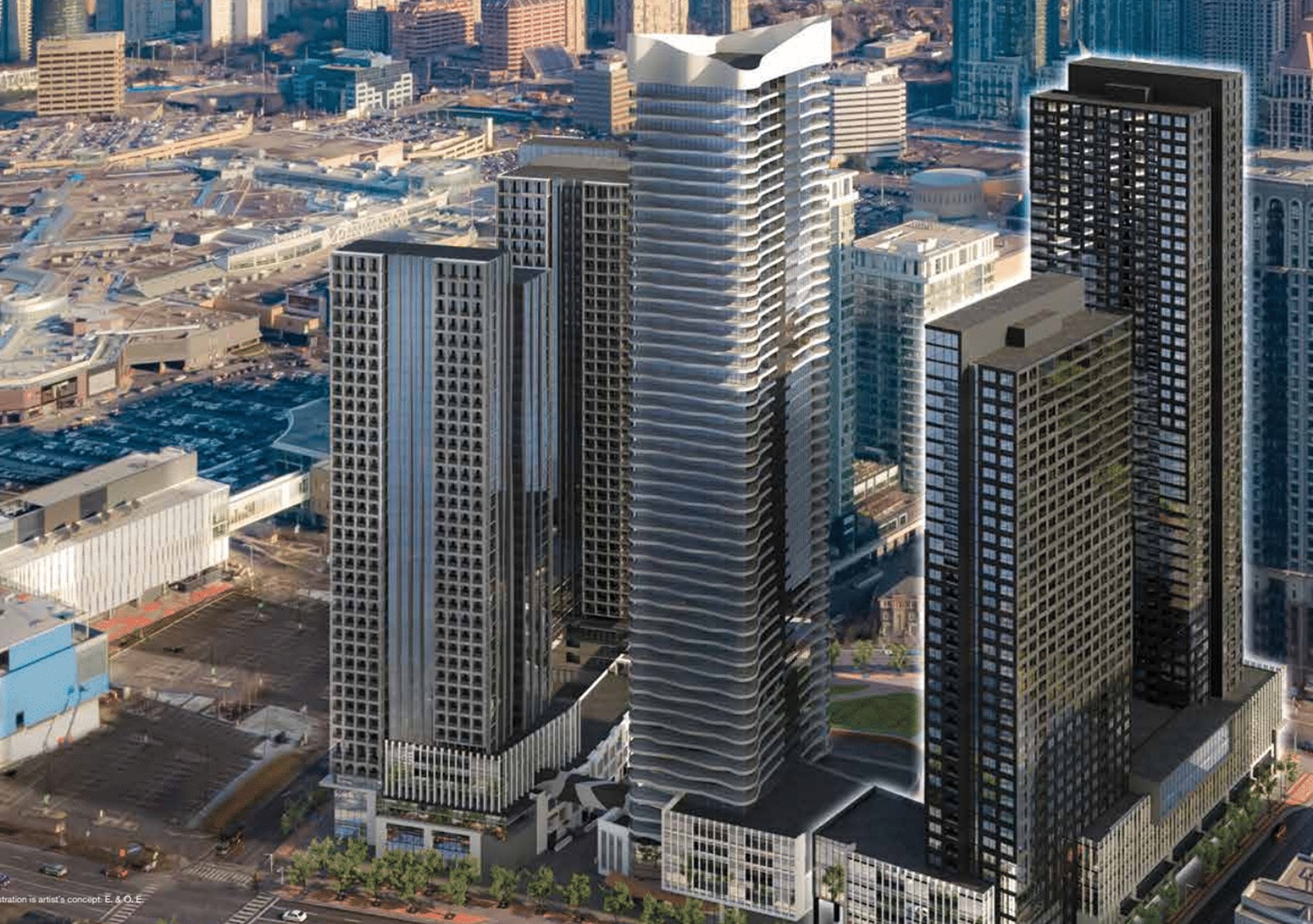 Condominiums at Square One District